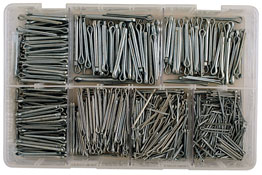 Connect Consumables 31875 Assorted Split Pins, Small 1000pc