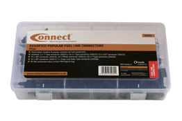 Connect Consumables 34039 Assorted Fuel Line Leak Off Connectors 85pc