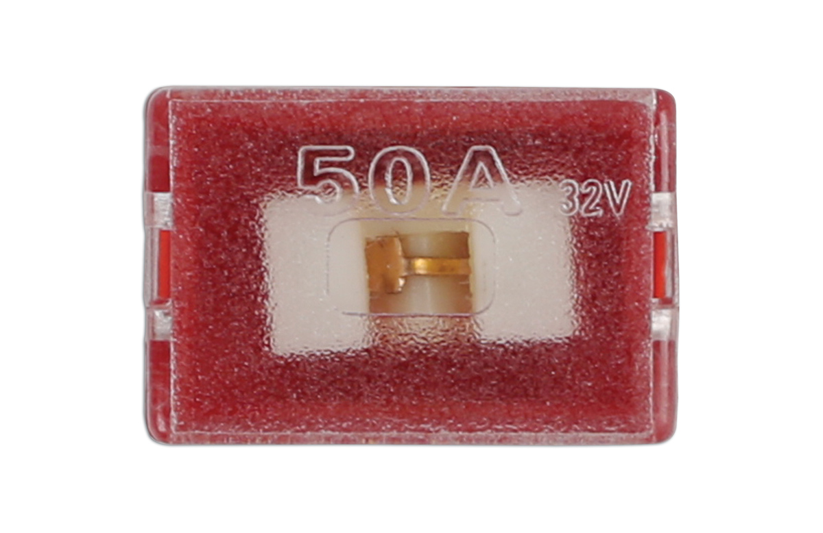 Connect Consumables 30478 Female PAL Fuse 50A Red 10pc