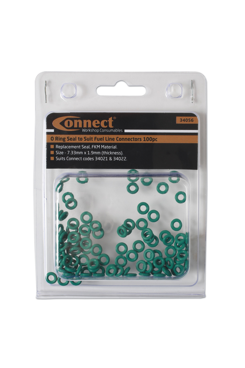 Connect 34056 O Ring Seal To Suit Fuel Line Connectors Pk 100