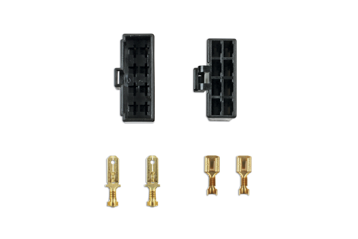 Connect 37406 18 Piece 250 Type Connector 8 Pin Kit